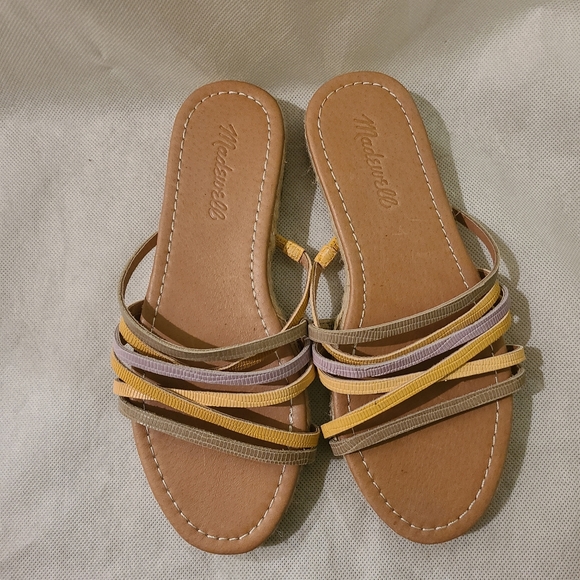 Madewell | Shoes | Madewell Kathryn Espadrille Slide Sandal In ...